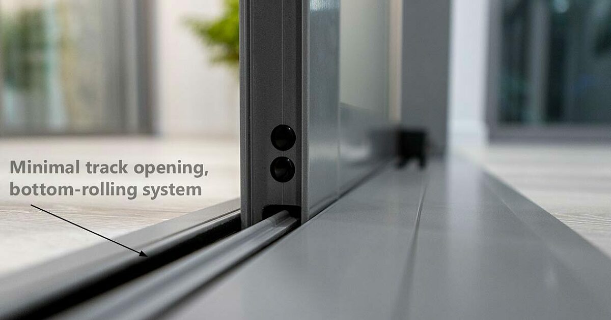 704B (Bottom Rolling) Stacker Door - Architectural Windows & Doors