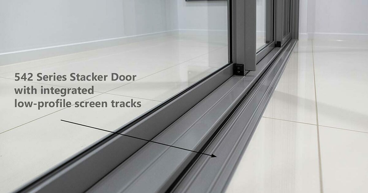 542 Slimline Residential Stacker Door | Architectural Windows & Doors